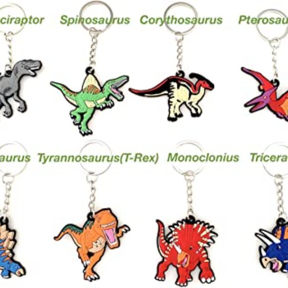 OHill | Toys | Dinosaurs Keychains Cute For Any Occasion Or Party Favor ...